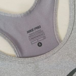 Nike | Tops | Nike Razor Back Drifit Tank Top Grey | Poshmark